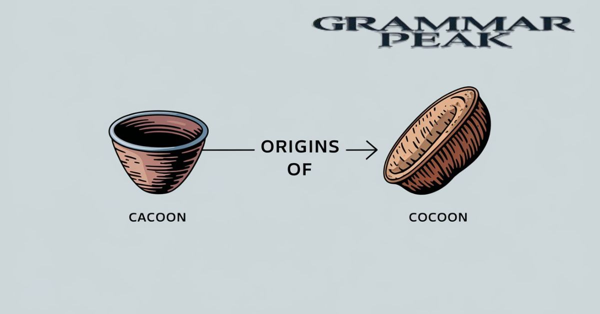 Cacoon Or Cocoon Which Spelling Is Correct Grammar Peak