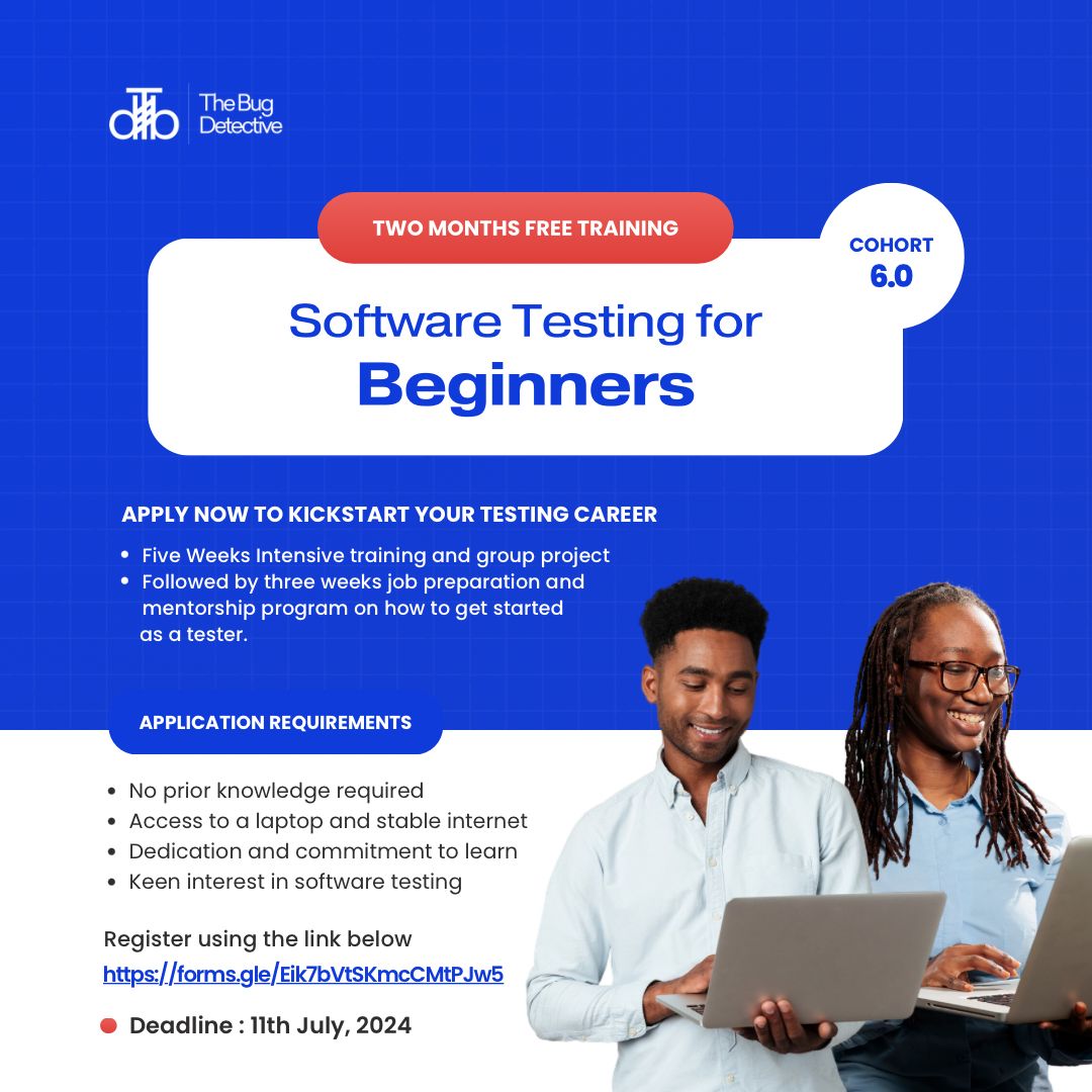 Meet The Bug Detective An Organisation Training Africans To Become Software Testers