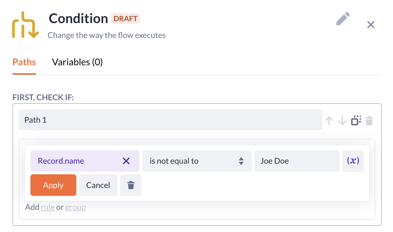 Filtering logic reference Filtering logic reference