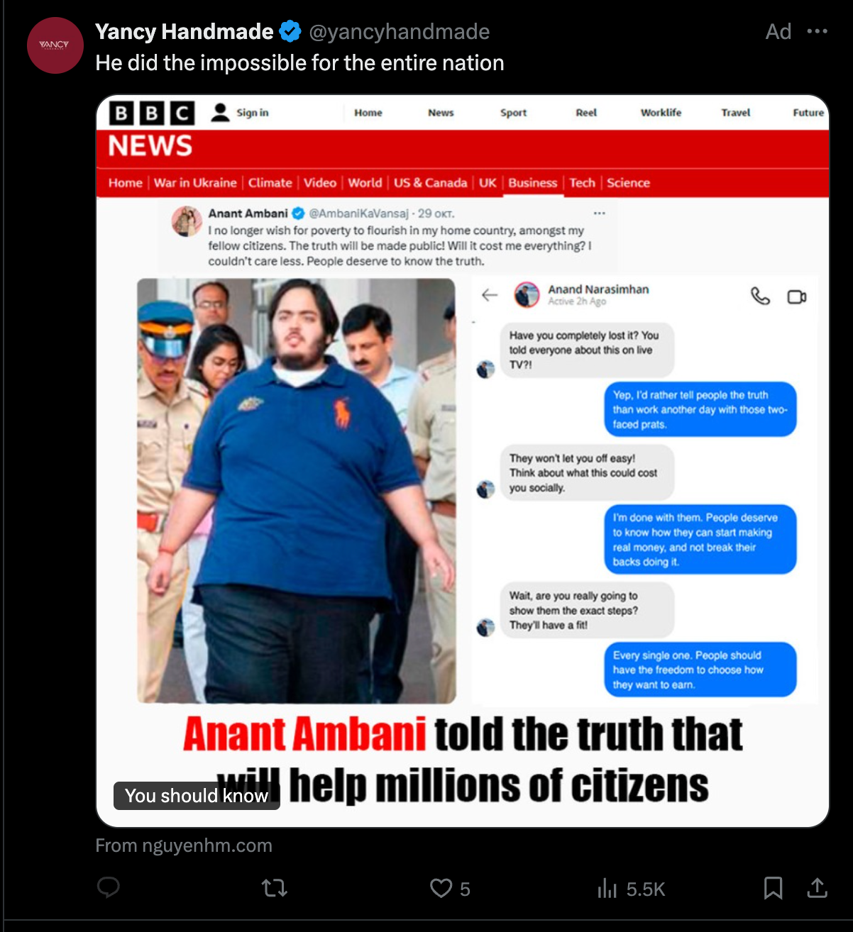 Crypto scammers target Indians using fake BBC report Crypto scammers target Indians using fake BBC report
