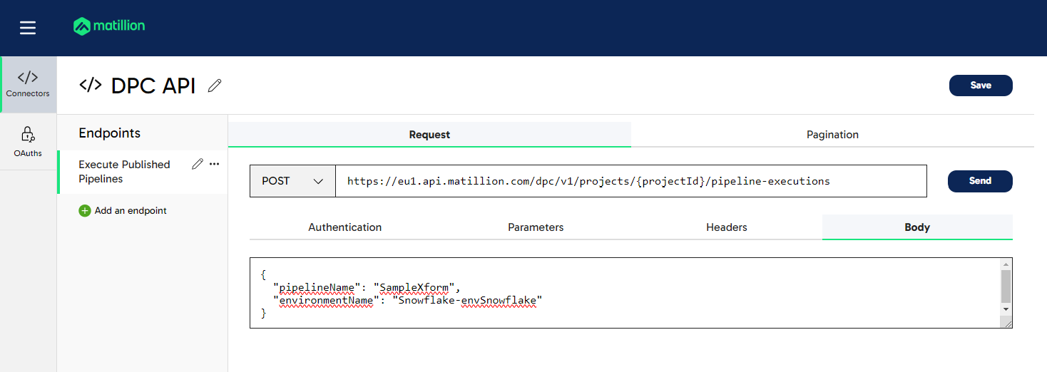 Creating Custom Connector Endpoints for DPC API Creating Custom Connector Endpoints for DPC API