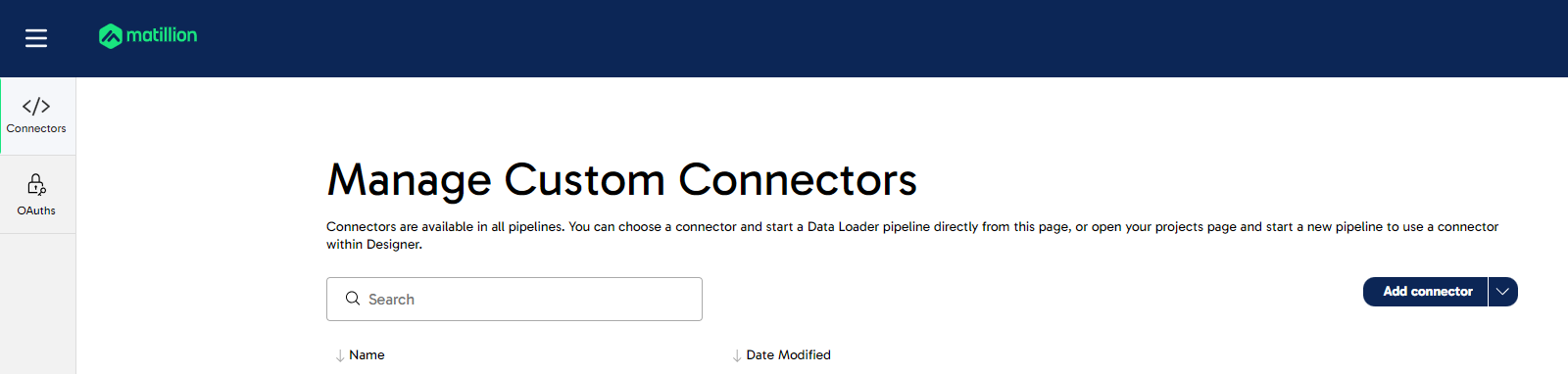 Creating Custom Connector Endpoints for DPC API Creating Custom Connector Endpoints for DPC API