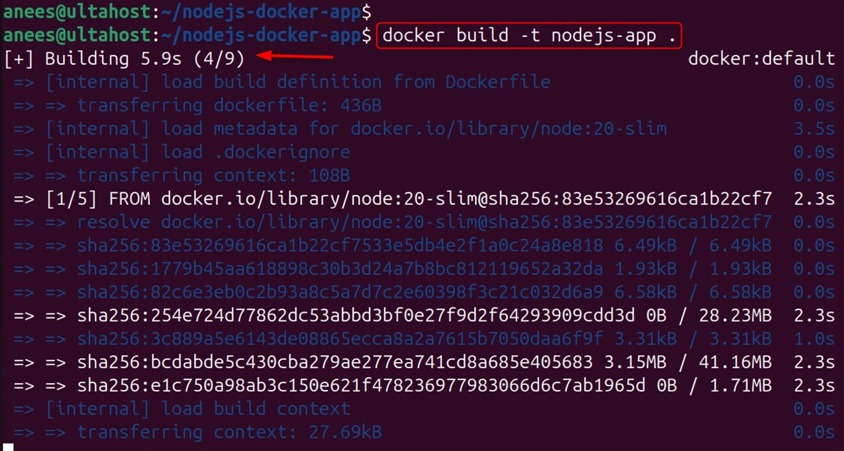How to Build a Node.js App with Docker | Ultahost Knowledge Base How to Build a Node.js App with Docker | Ultahost Knowledge Base
