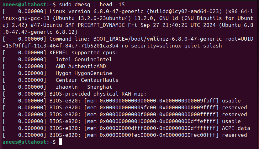 How to Use the dmesg Linux Command | Ultahost Knowledge Base How to Use the dmesg Linux Command | Ultahost Knowledge Base