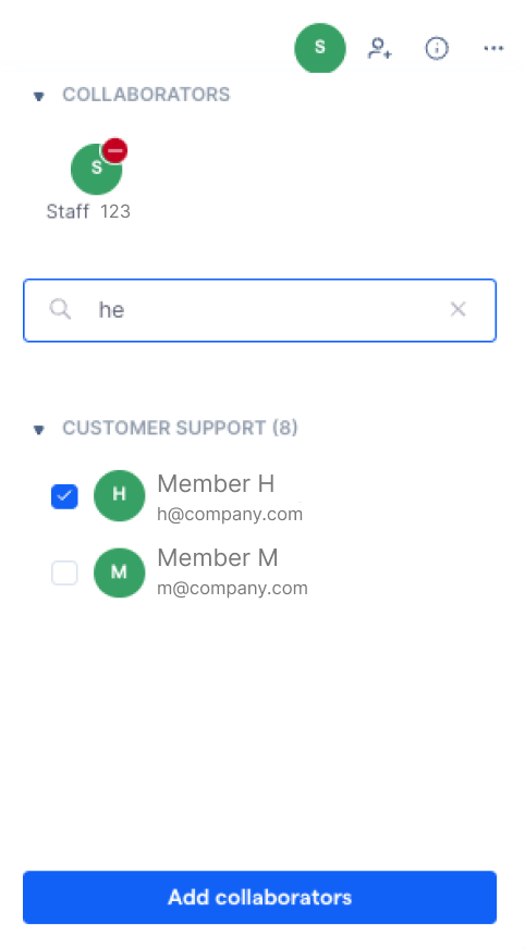 Adding and removing collaborators - SleekFlow Adding and removing collaborators - SleekFlow
