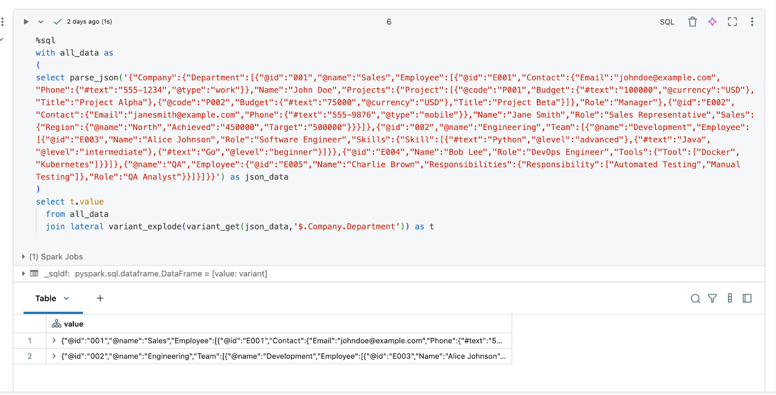 Using parse_json and explode to flatten data returns [DATATYPE_MISMATCH ... Using parse_json and explode to flatten data returns [DATATYPE_MISMATCH ...