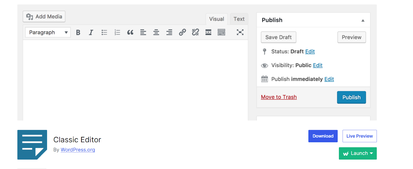 WordPress Classic Editor vs Block Editor: Which One is Better - InstaWP WordPress Classic Editor vs Block Editor: Which One is Better - InstaWP